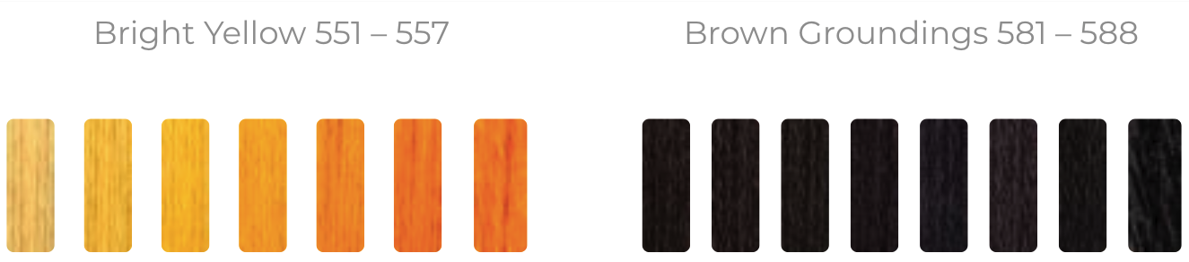 Палитра оттенков британских ниток для крюила Appletons (100% шерсть ...